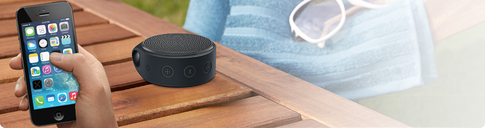 SPEAKER LOGITECH BLUETOOTH LG X100 BLUE/ORANGE