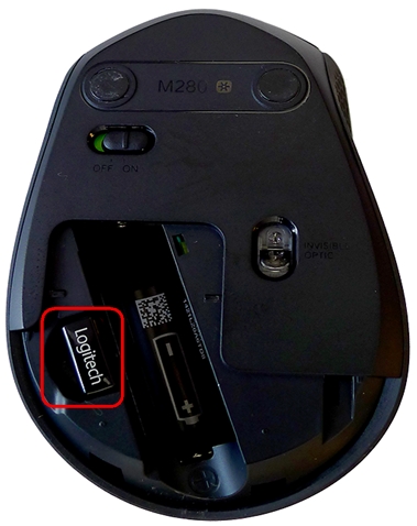 How do I install a Logitech wireless mouse 275 on a new dell laptop ...