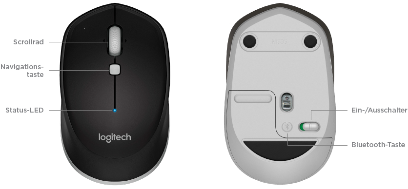 Logitech M535 Bluetooth Mouse EINRICHTUNG