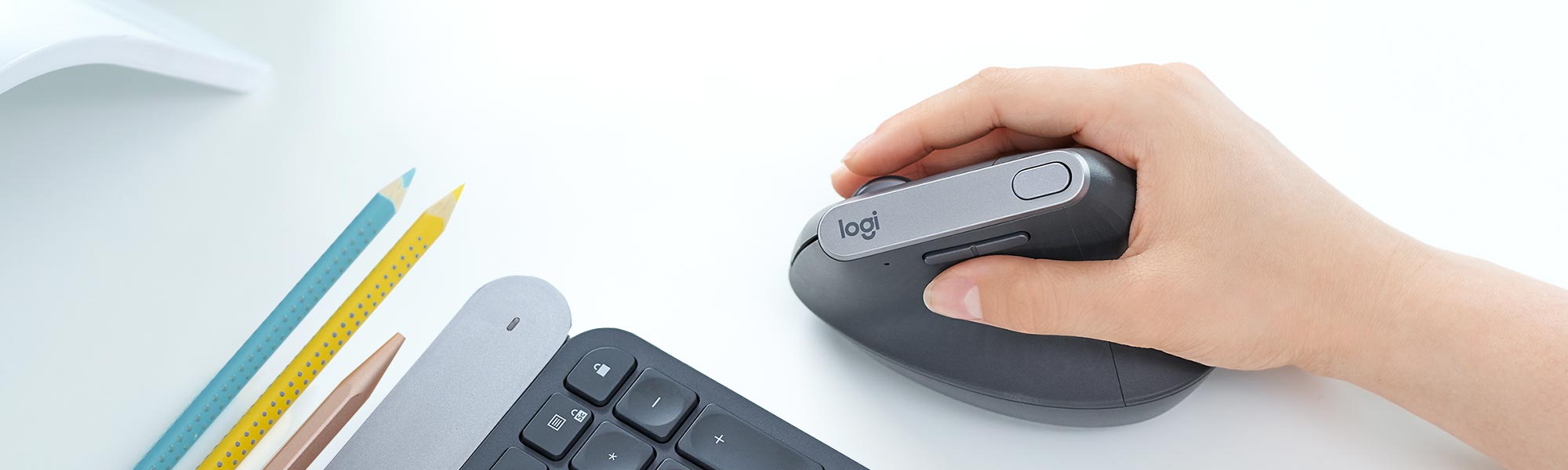 Product Gallery - MX Vertical Advanced Ergonomic Mouse – Logitech ...