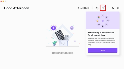 Installing Actions Ring – Logitech Asistencia + descarga