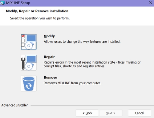 MIXLINE is uninstalled after I upgrade to version 1.0 – Logitech การ ...