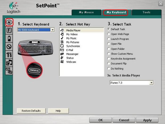 Customizing My Mx 5000 Keyboard With Logitech Software Setpoint Logitech Support Download