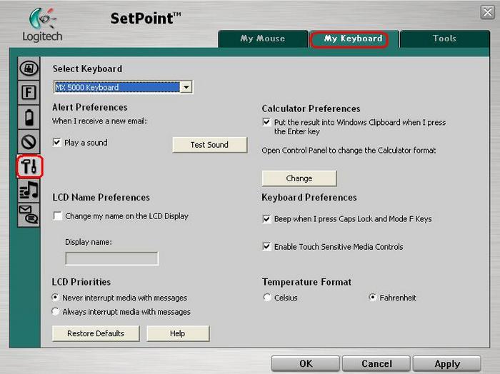 Customizing My Mx 5000 Keyboard With Logitech Software Setpoint Logitech Support Download