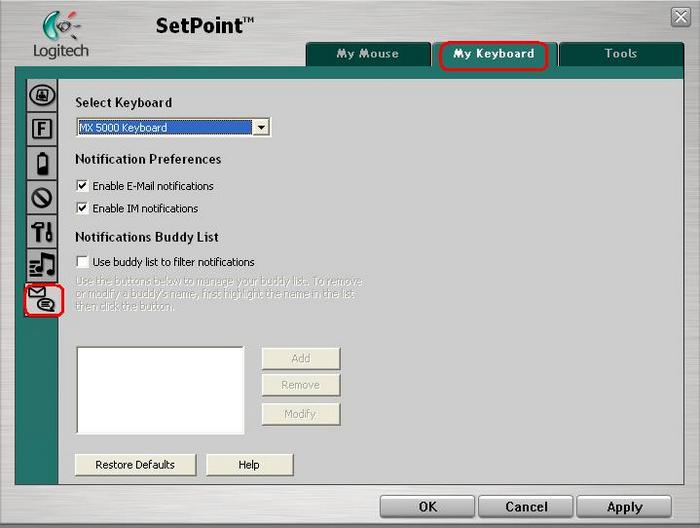 Customizing My Mx 5000 Keyboard With Logitech Software Setpoint Logitech Support Download