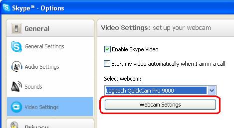 Using Skype with your QuickCam Pro 9000 – Logitech Support + Download