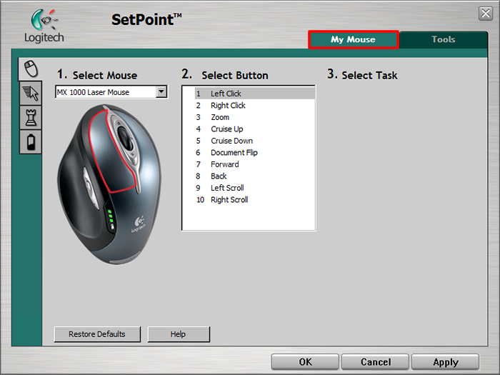 My Mx 1000 Cannot Be Customized Using Logitech Software Setpoint Logitech Support Download