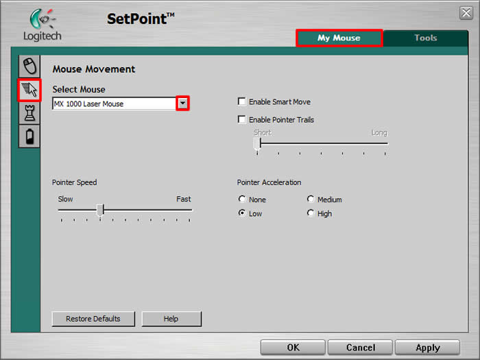 Customizing My Mx 1000 Mouse With Logitech Software Setpoint Logitech Support Download