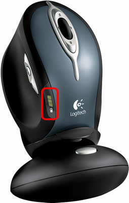 My MX 1000 mouse battery charge status – Logitech Support + Download