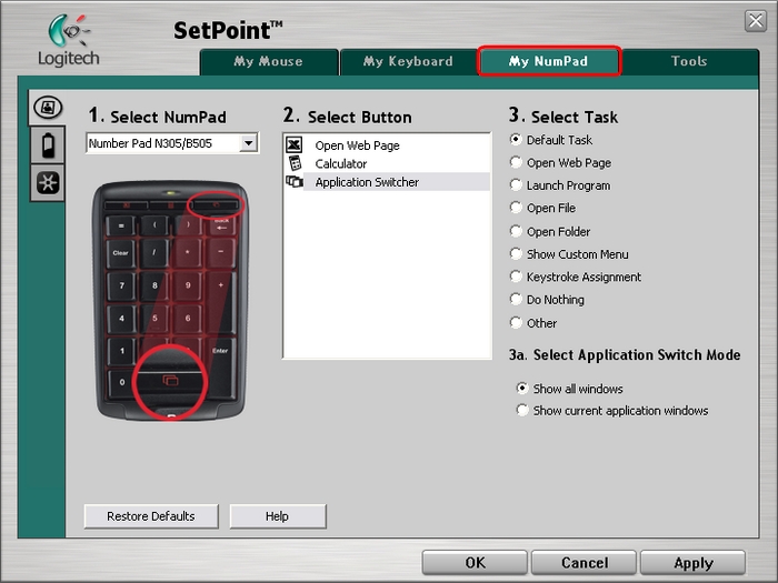 My N305 Cannot Be Customized Using Logitech Software Setpoint Logitech Support Download