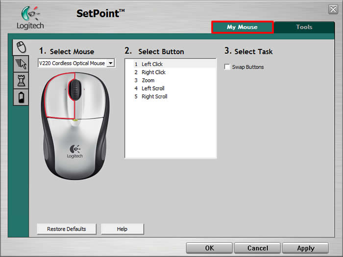 My V220 Cannot Be Customized Using Logitech Software Setpoint Logitech Support Download