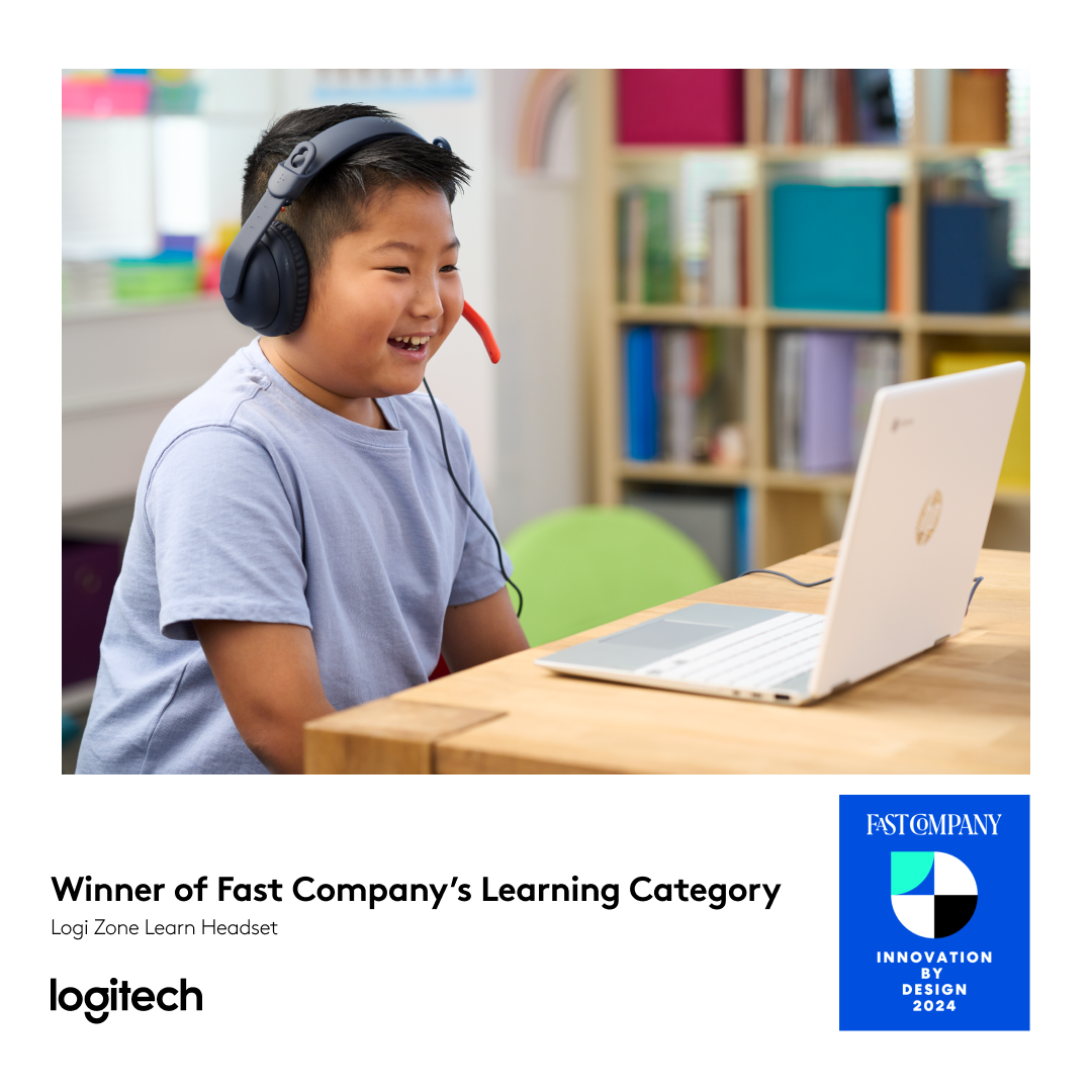 Logitech Wins Fast Company Innovation by Design Award in Learning Category and Named Honorees in ...