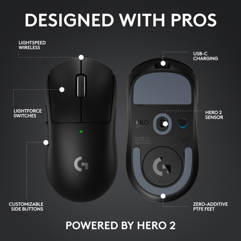 Iconic Design Now Compact: Meet the Logitech G PRO X SUPERLIGHT 2c ...