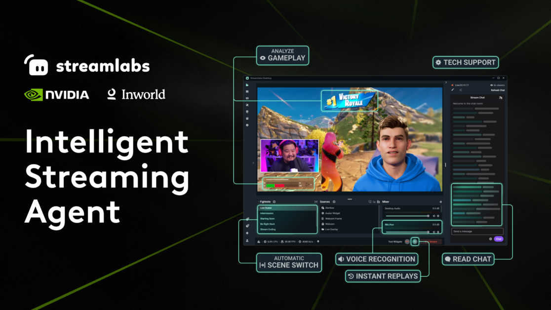 Streamlabs Launches Intelligent Streaming Agent and Developer Access to ...