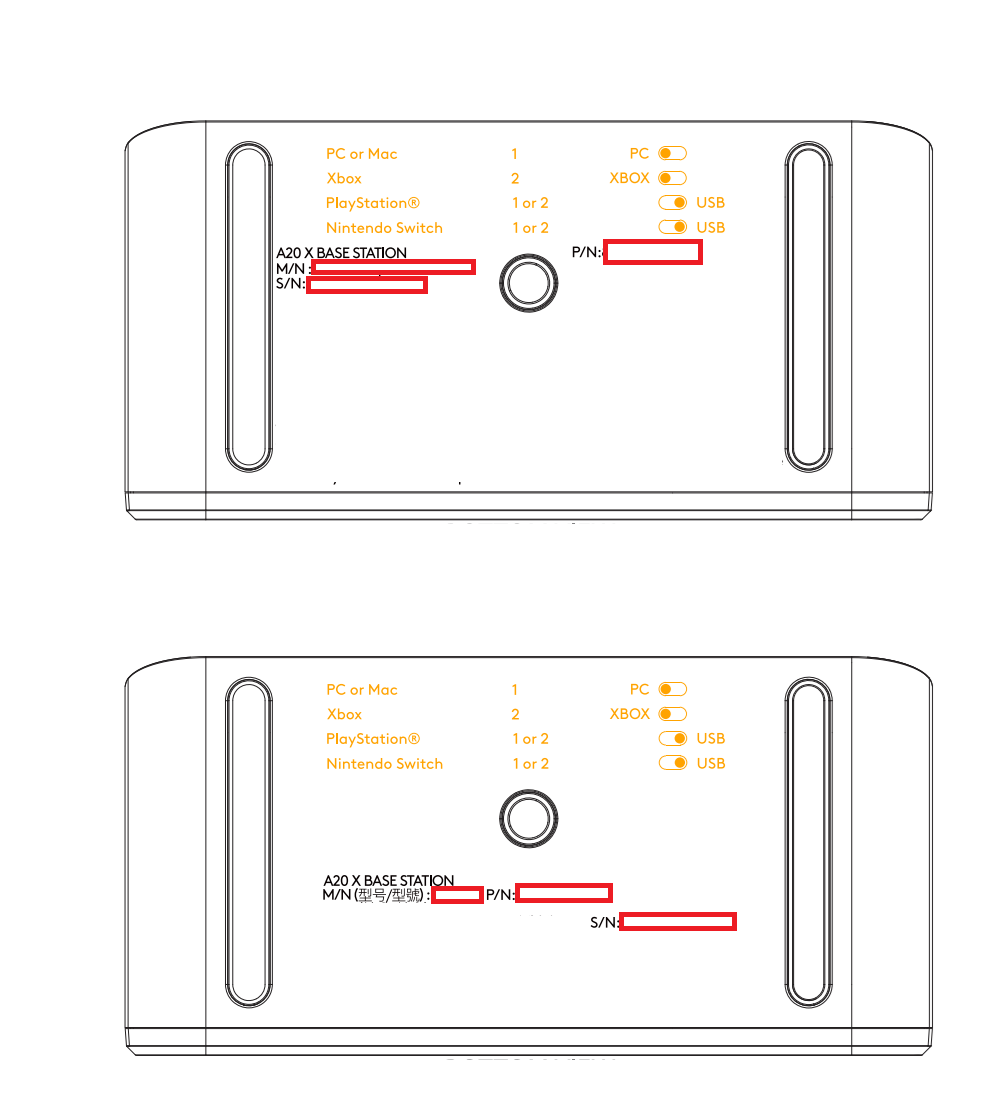 Specification - Logitech G A20 X – Logitech 지원 + 다운로드